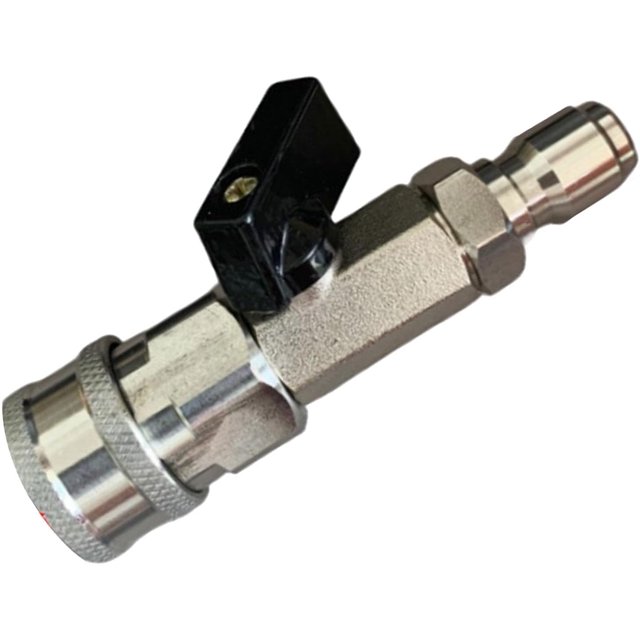 Wewean High Pressure Washer Ball Valve Kit,Quick Connect Plug Simple to ...