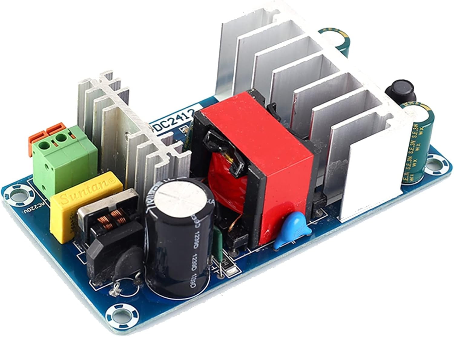 Wewean Isolated Switch Power Module AC-DC 12V 8A 96W Step-Down Switch ...