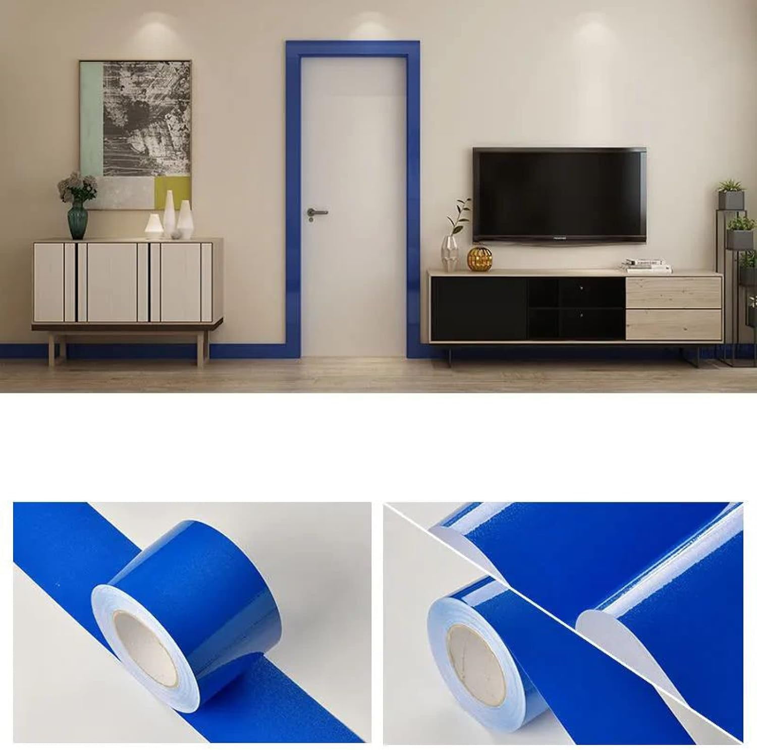 Wewean Peel and Stick Wallpaper Mirror Borders for Bathroom Classroom ...