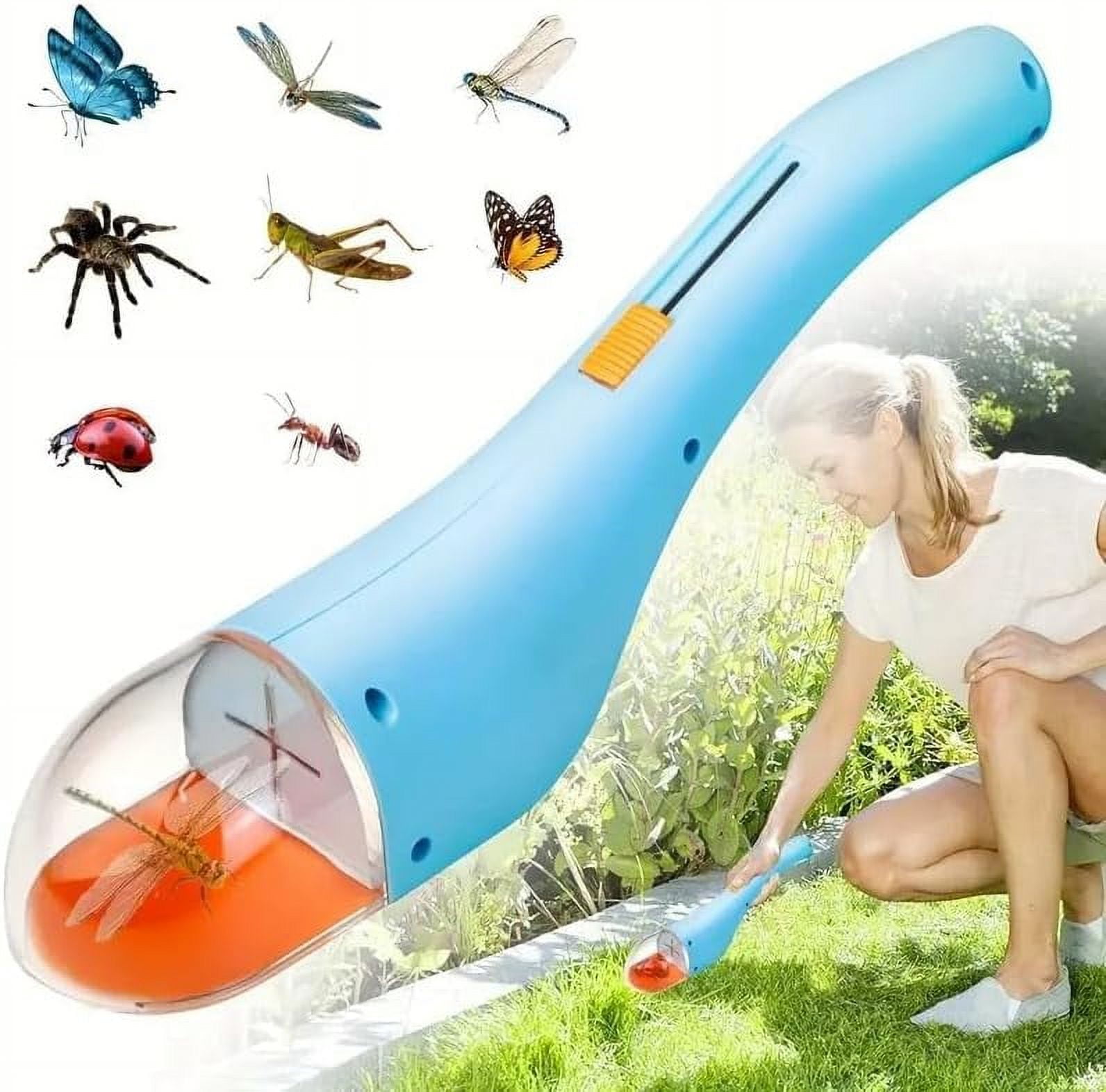 Wewean Quick-Release Insect Catching Tool, Insect Catcher for Bees ...