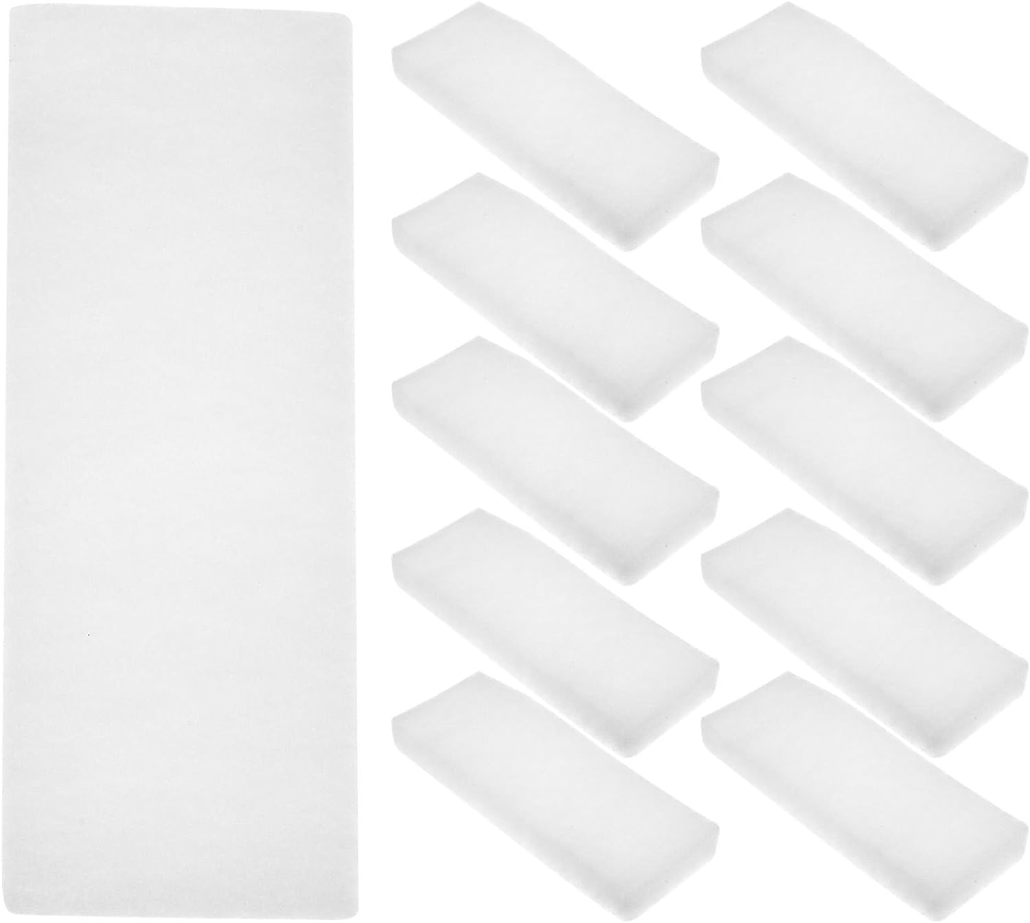 Wewean Safe Filter Cottons Aquarium Filter Sponge, Aquarium Filter Pad ...