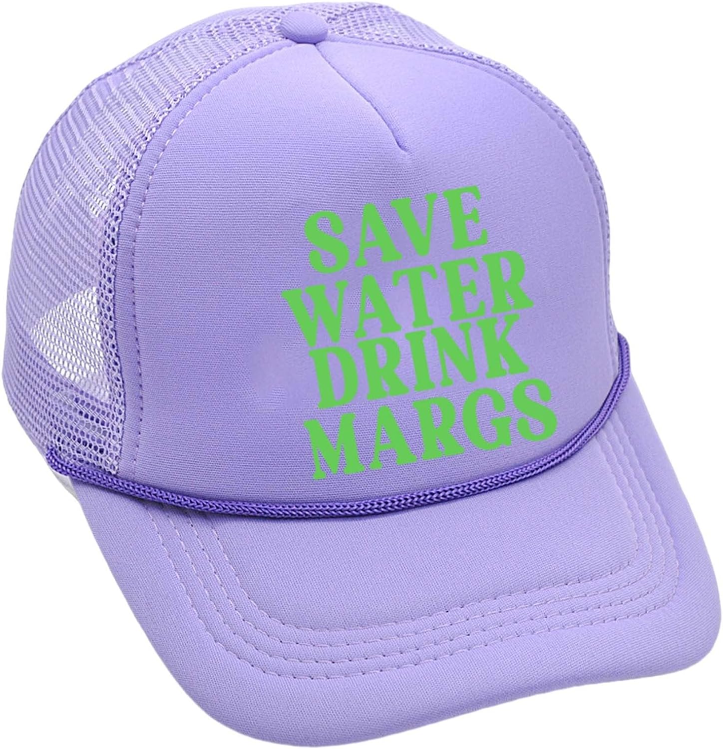 Wewean Save Water Drink Margs Trucker Hat for Women, Vintage Fit Custom ...