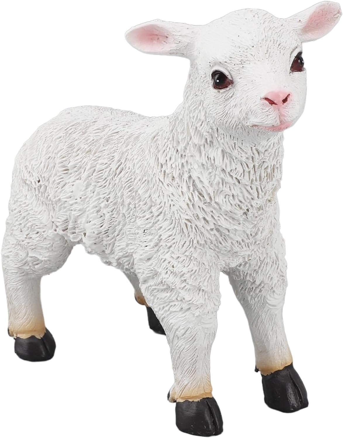 Wewean Sheep Stand, Hand Made Lifelike Lamb Shape Figurine Sheep ...