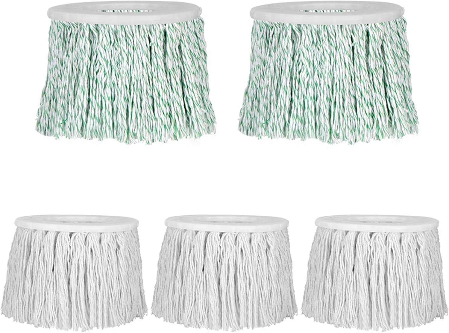 Wewean Spin Mop Refill for 360° Cotton Thread Mop Head Replacement ...