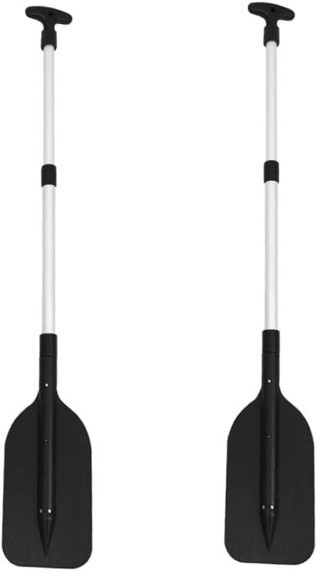 Wewean Telescoping Paddle 2PCS Aluminum Kayak Oars Plastic Boat Paddle ...