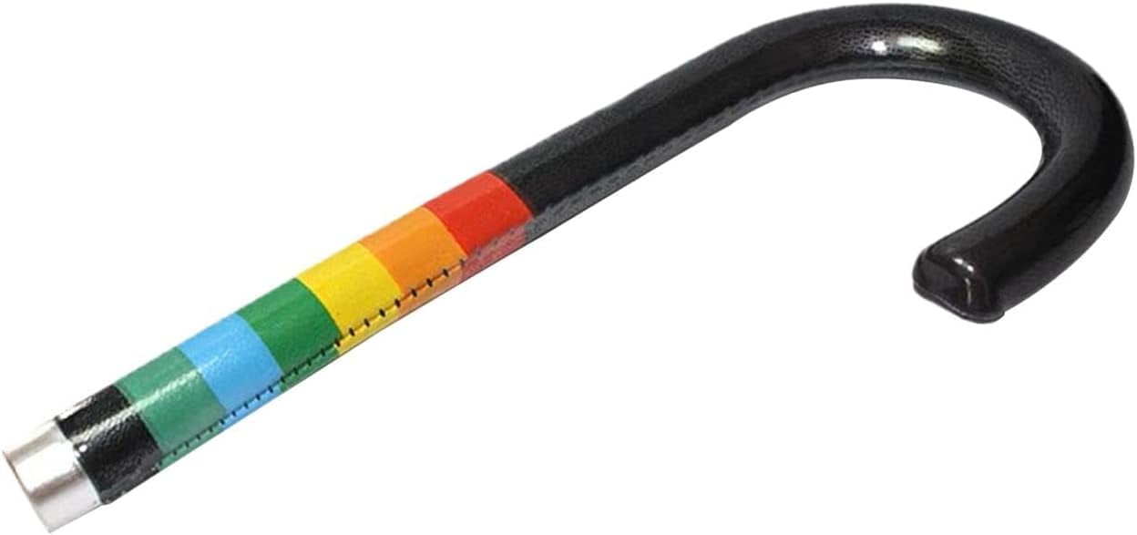 Wewean Umbrella J Handle Rainbow Parts Universal Comfortable 10 mm ...