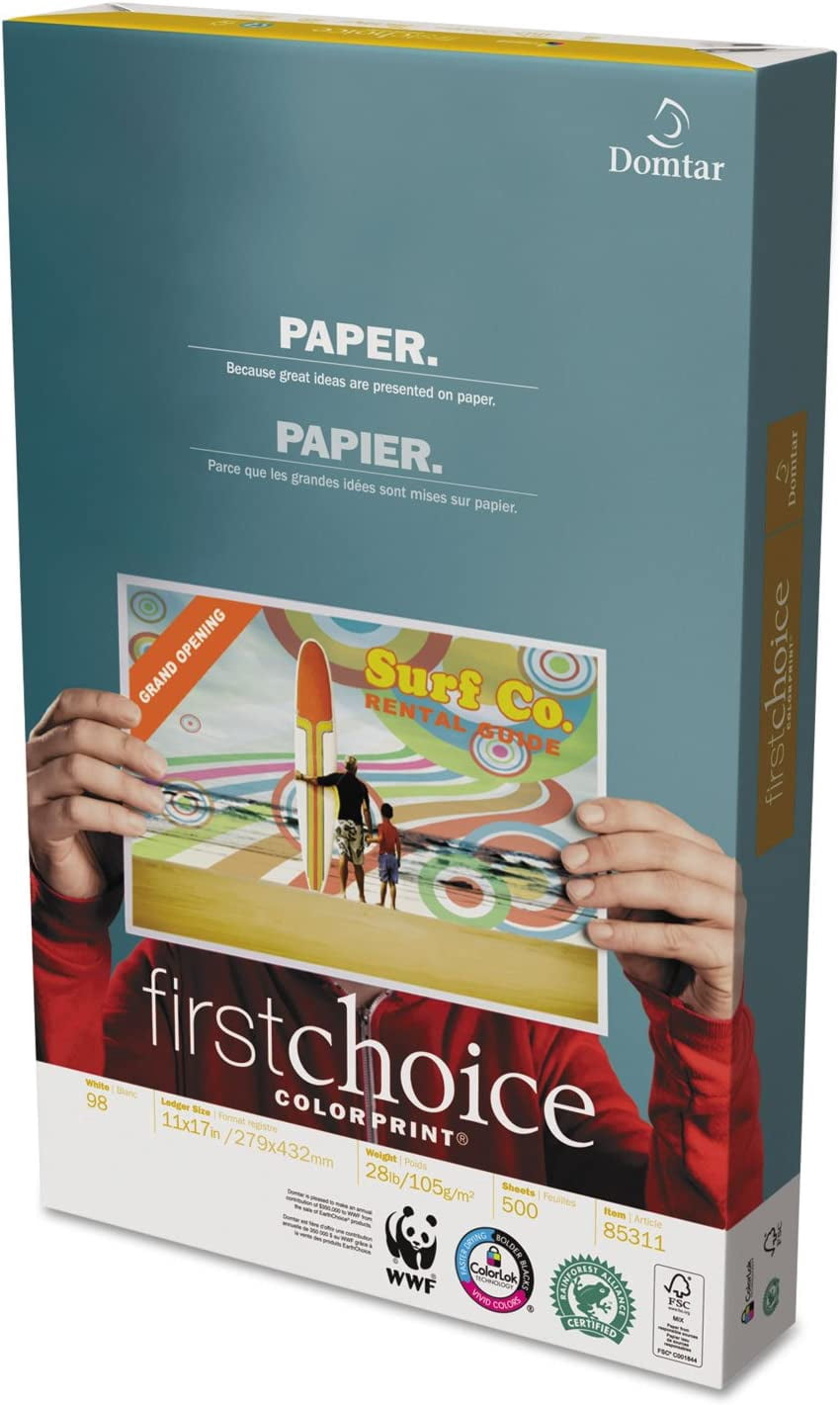 Weyerhaeuser Company First Choice Copy/Laser/Inkjet Paper, 98 ...