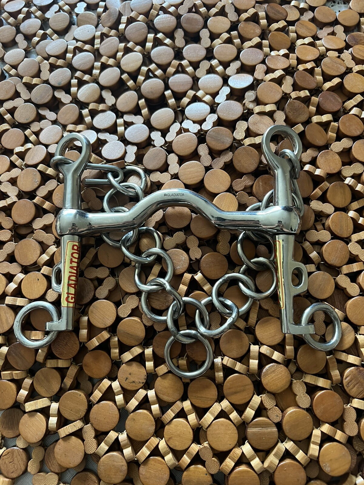 Weymouth Bit Stainless Steel Dressage Equestrian Port 5” X 5” Serrated ...