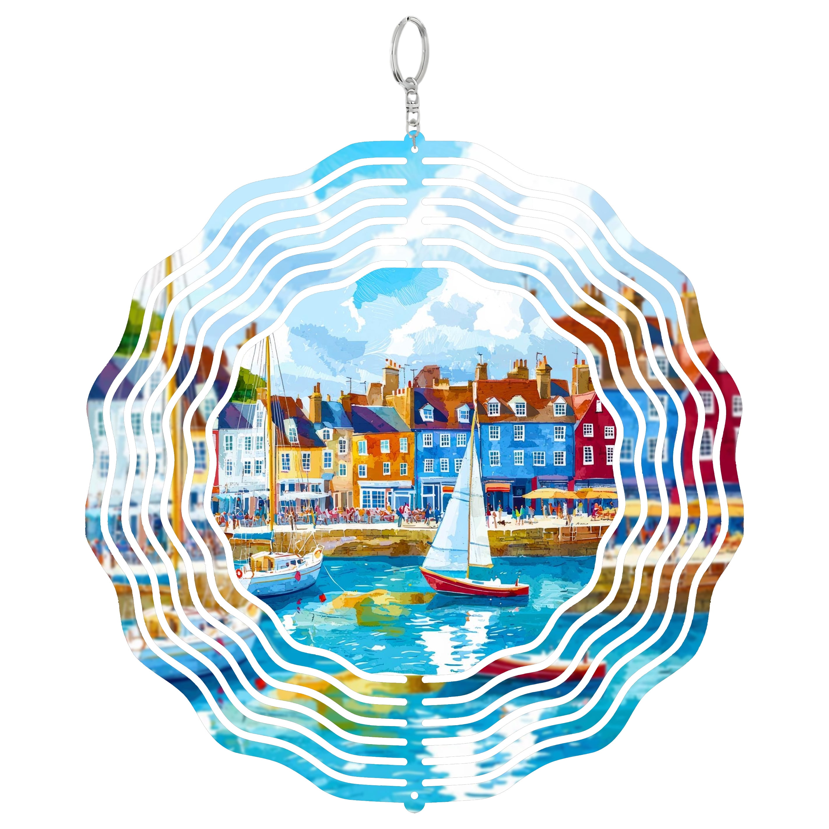 Weymouth UK Seaside 3D Wind Spinner Kinetic Yard Art Decor - Walmart.com