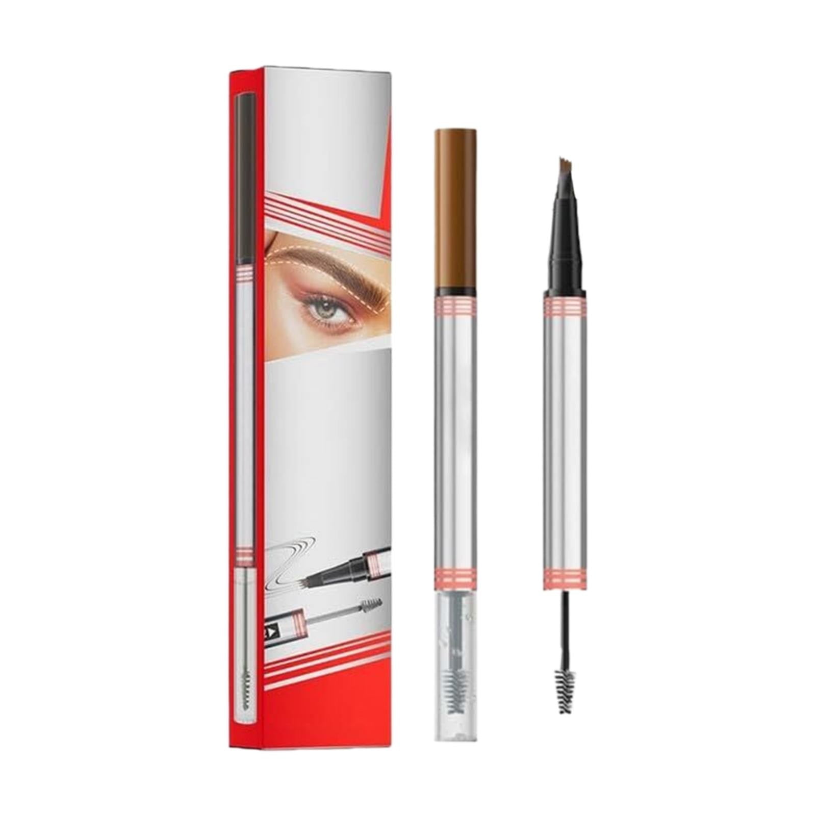 Weyolog 2 In 1 Eyebrow Pencil With Gel 2024 New Ended 3d Microblading Eyebrow Pen 2 In 1 Ended 4