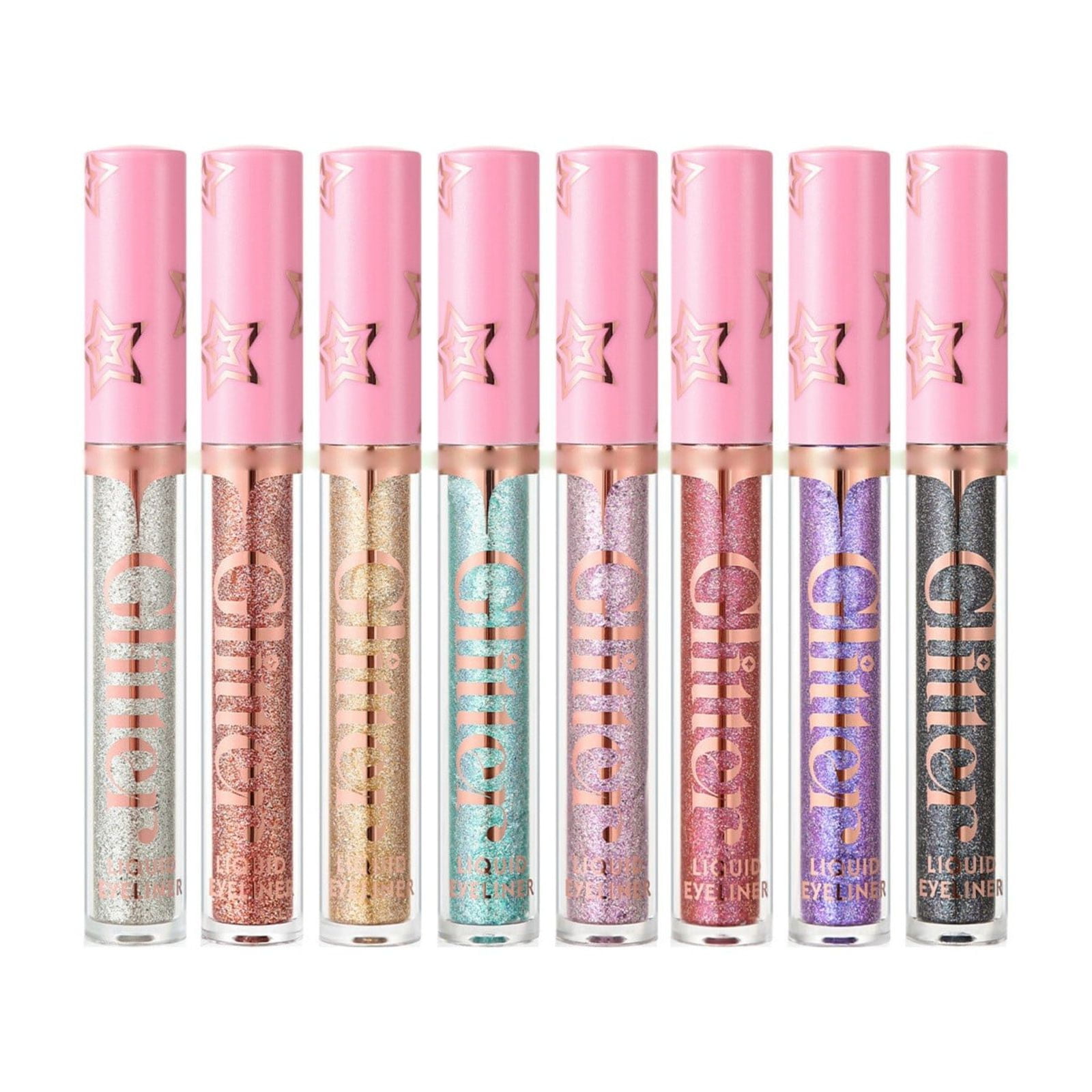 Weyolog Gel Eyeliner,Shiny Liquid Eyeliner Cover Box Perfect Makeup Stereoscopic Brightness ...