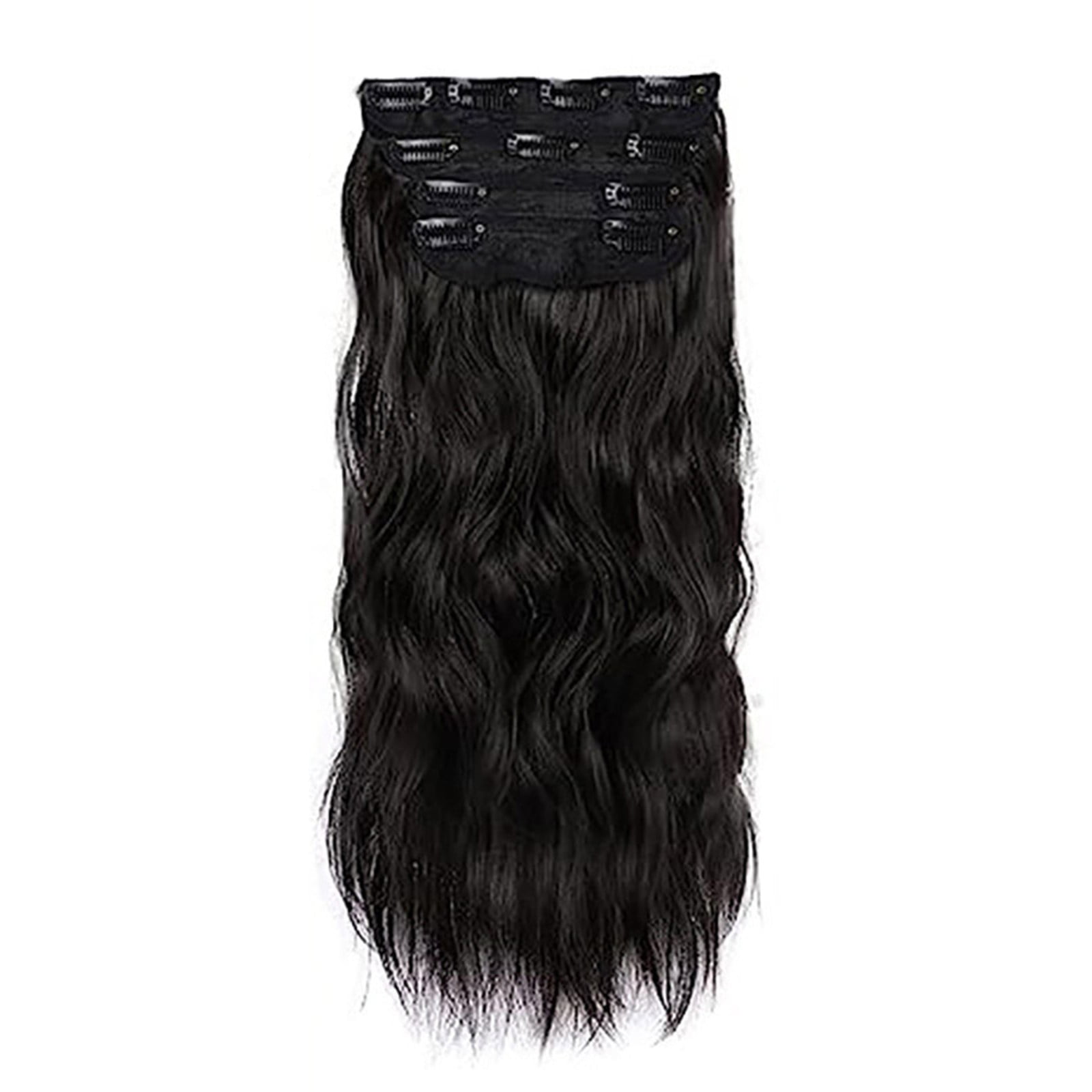 Weyolog Hair Extension Long Curly Hair Wig with Water Ripple to ...