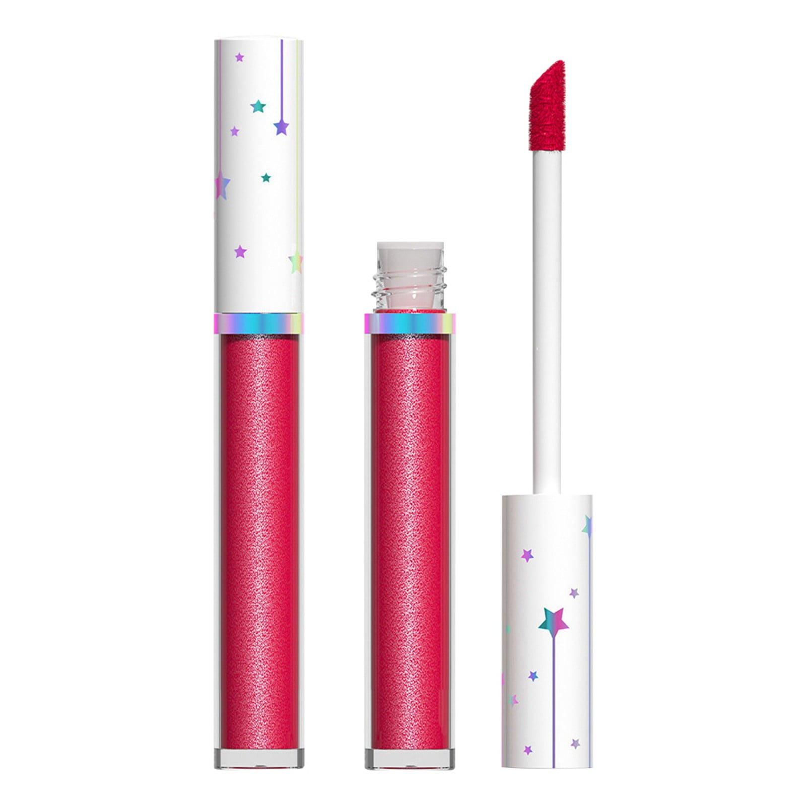 Weyolog Lip Gloss For Women6 Pack Lipstick Pearlescent Long Lasting Lip Gloss Lipstick 25glip