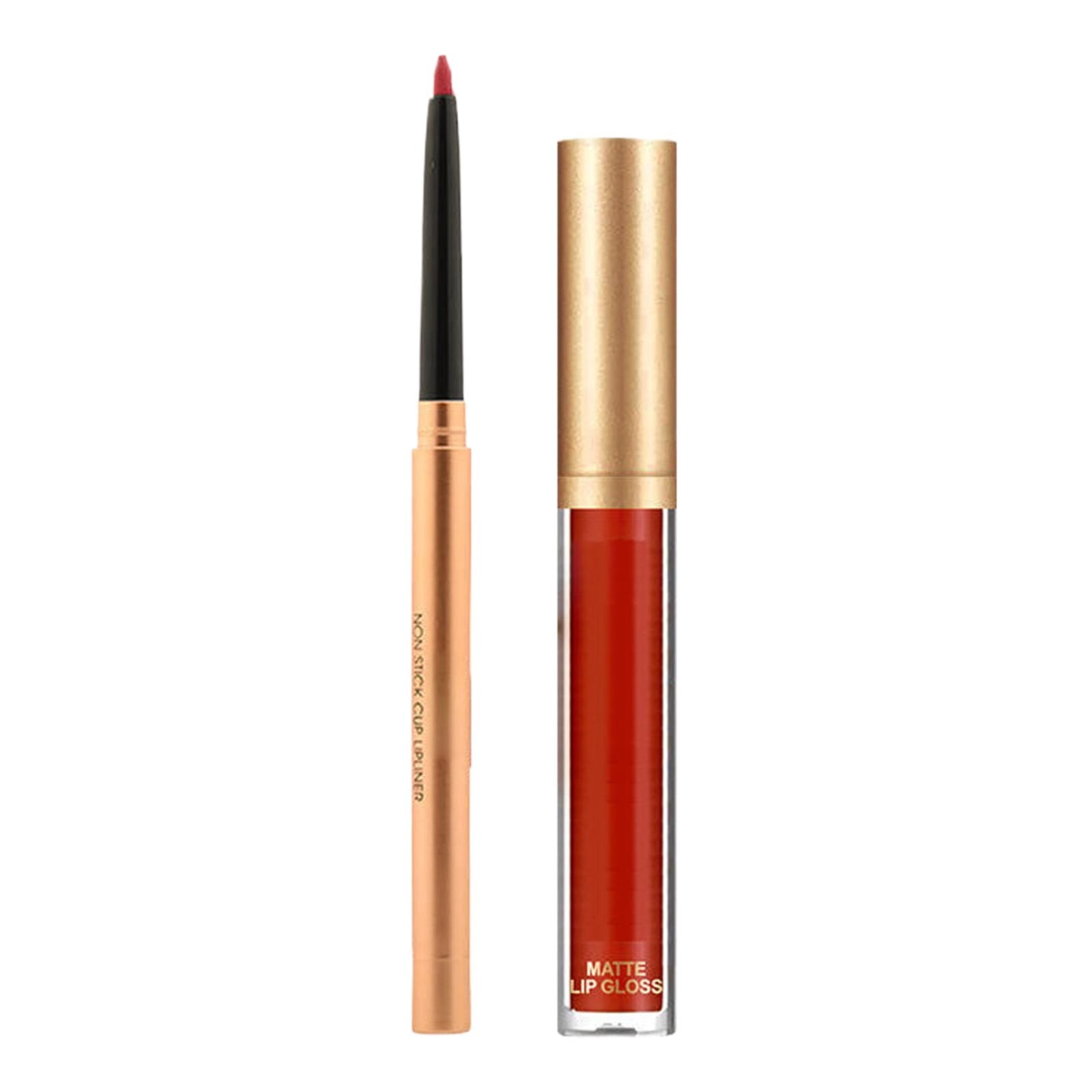 Weyolog Lip Liner,Lip Liner and Liquid Lipstick Set 6 Colors Crayon ...