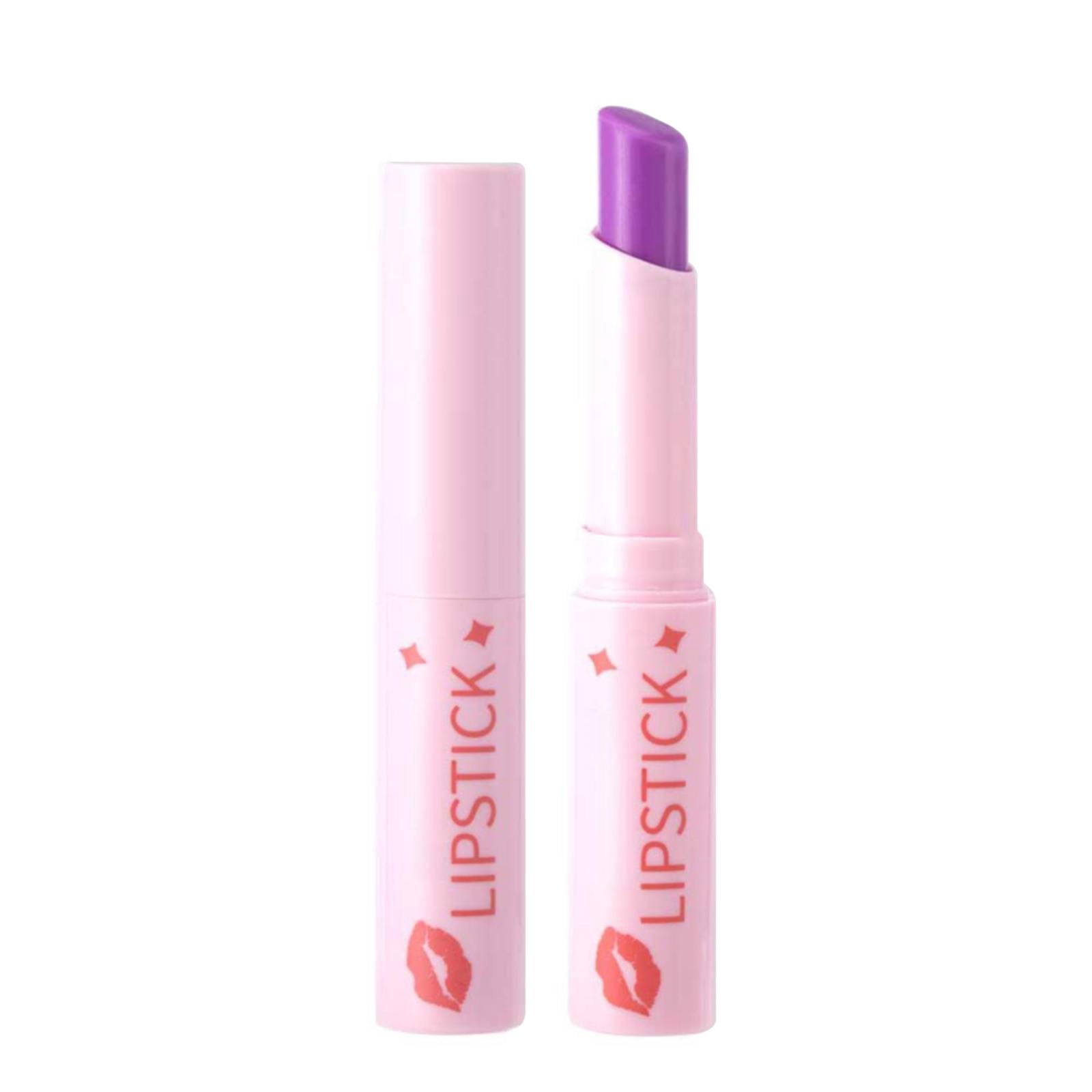 Weyolog Lip Plumper,Color Changing Lipstick Fruit Flavors Lip Tinted ...
