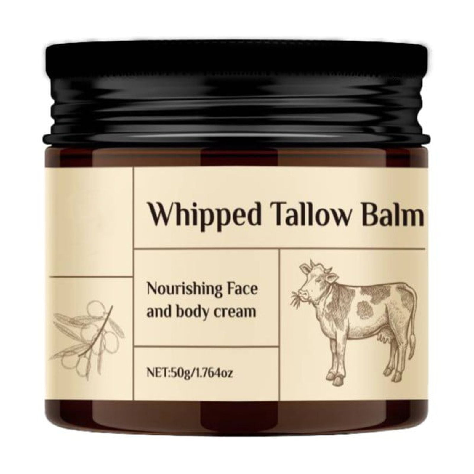 Weyolog Whipped Tallow Balm Body Butter Beef Tallow for Skin forge 50G ...