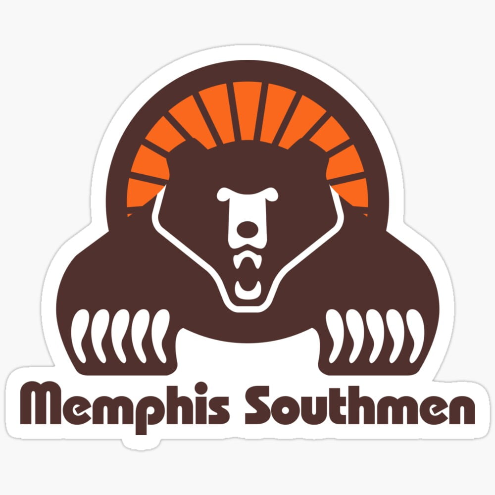 Wfl Memphis Southmen Sticker Baseball Sticker, Football Sticker ...
