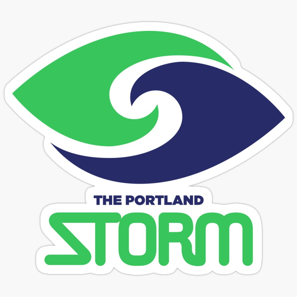 Wfl Portland Storm Sticker Phone Decal Water Bottle Stickers Car Decals ...