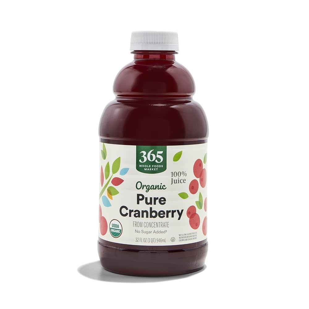 Wfoods365, Organic Cranberry Juice, 32 Fl Oz - Walmart.com
