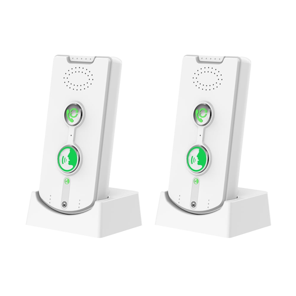 Wgeygst 2 Way Voice Intercom Wireless Intercom System for Home Hospital ...