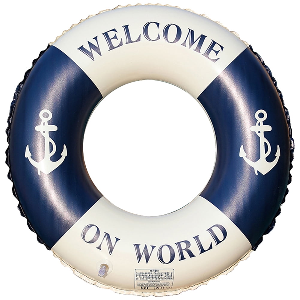 Wgeygst Creative Anchor Inflatable Pool Float Swimming Circle Swim ...