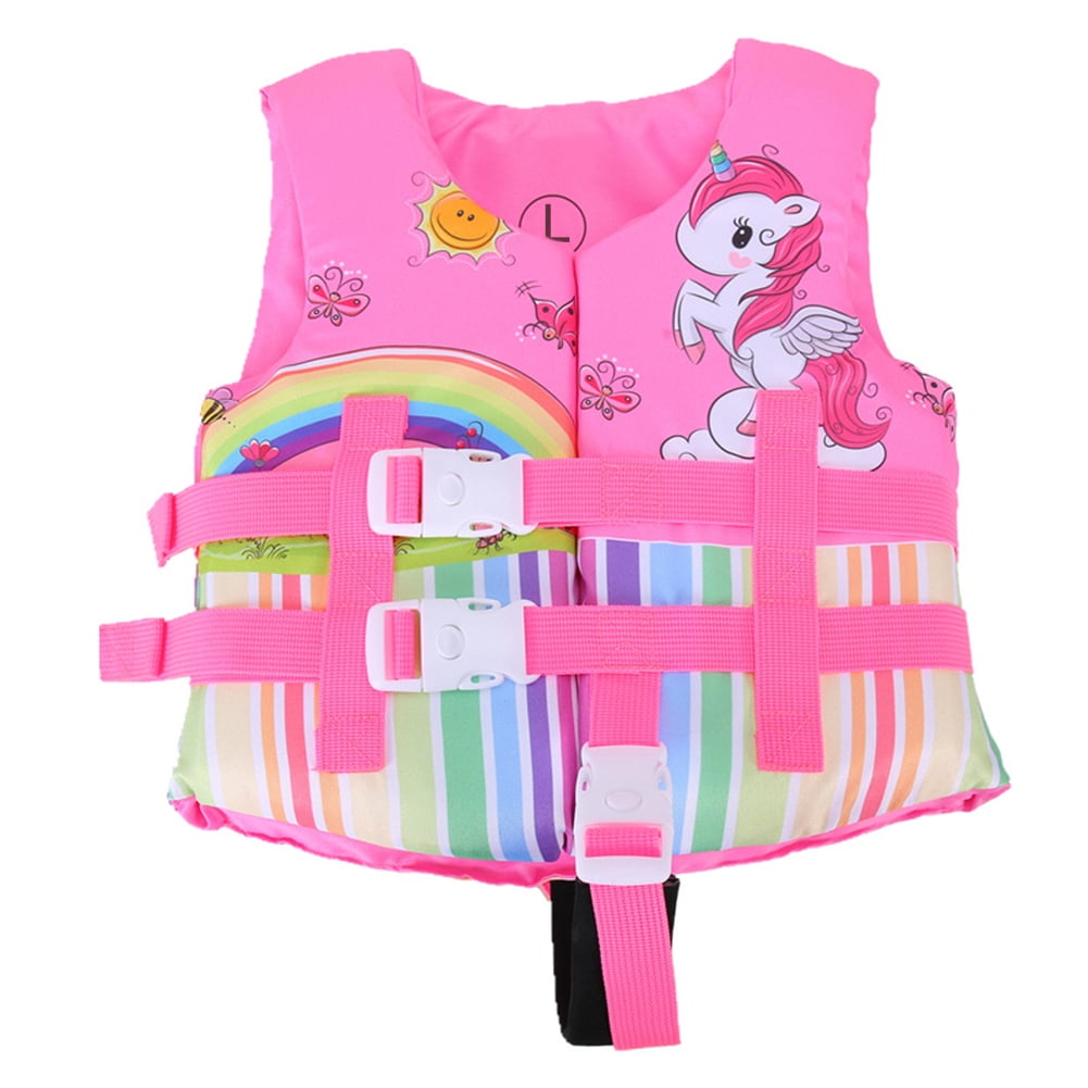 Wgeygst Design Cute Kids Floating Vest Swimsuit Cartoon Kayak ...