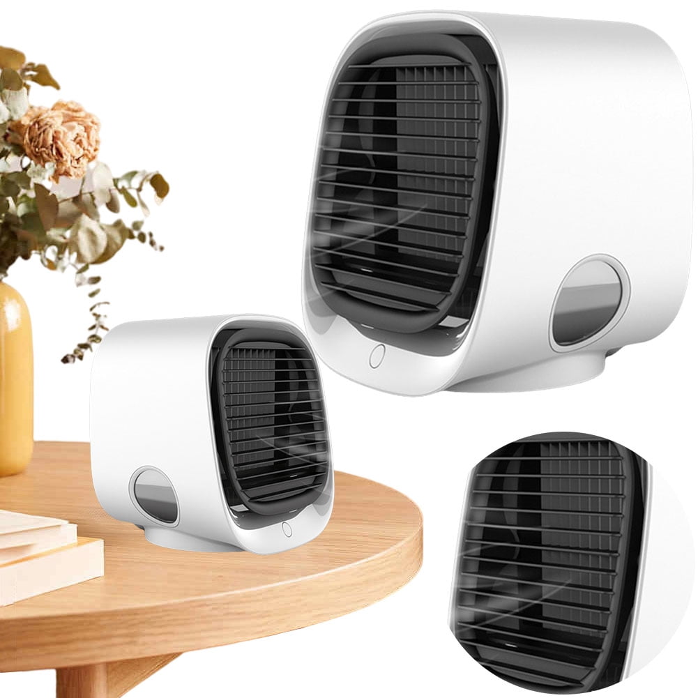 Wgeygst Desk Fan with Water Cooling Air Cooler 3 Speeds Personal Fan ...