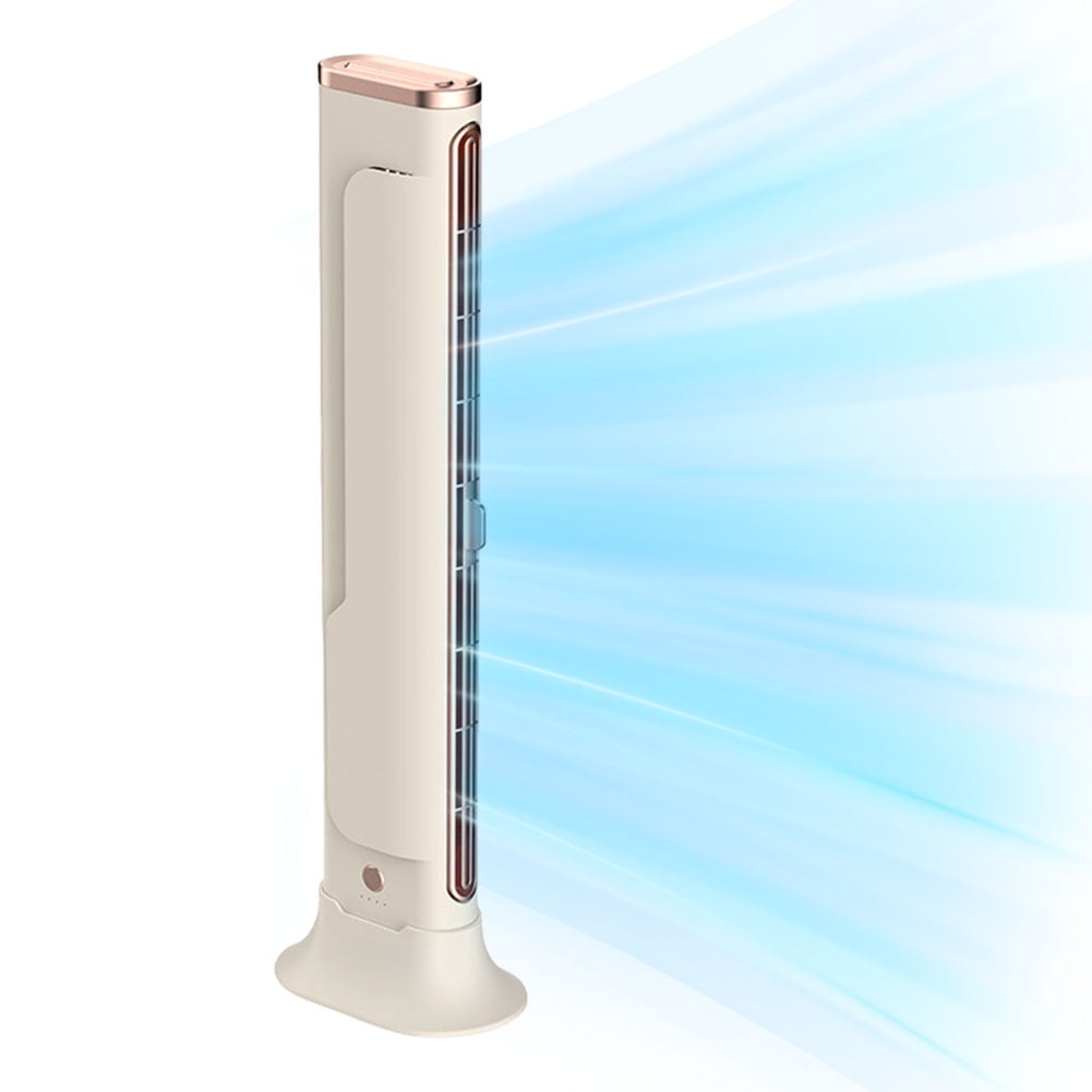 Wgeygst Desktop Fan Adjustable Vents Bladeless Fan Space-saving ...
