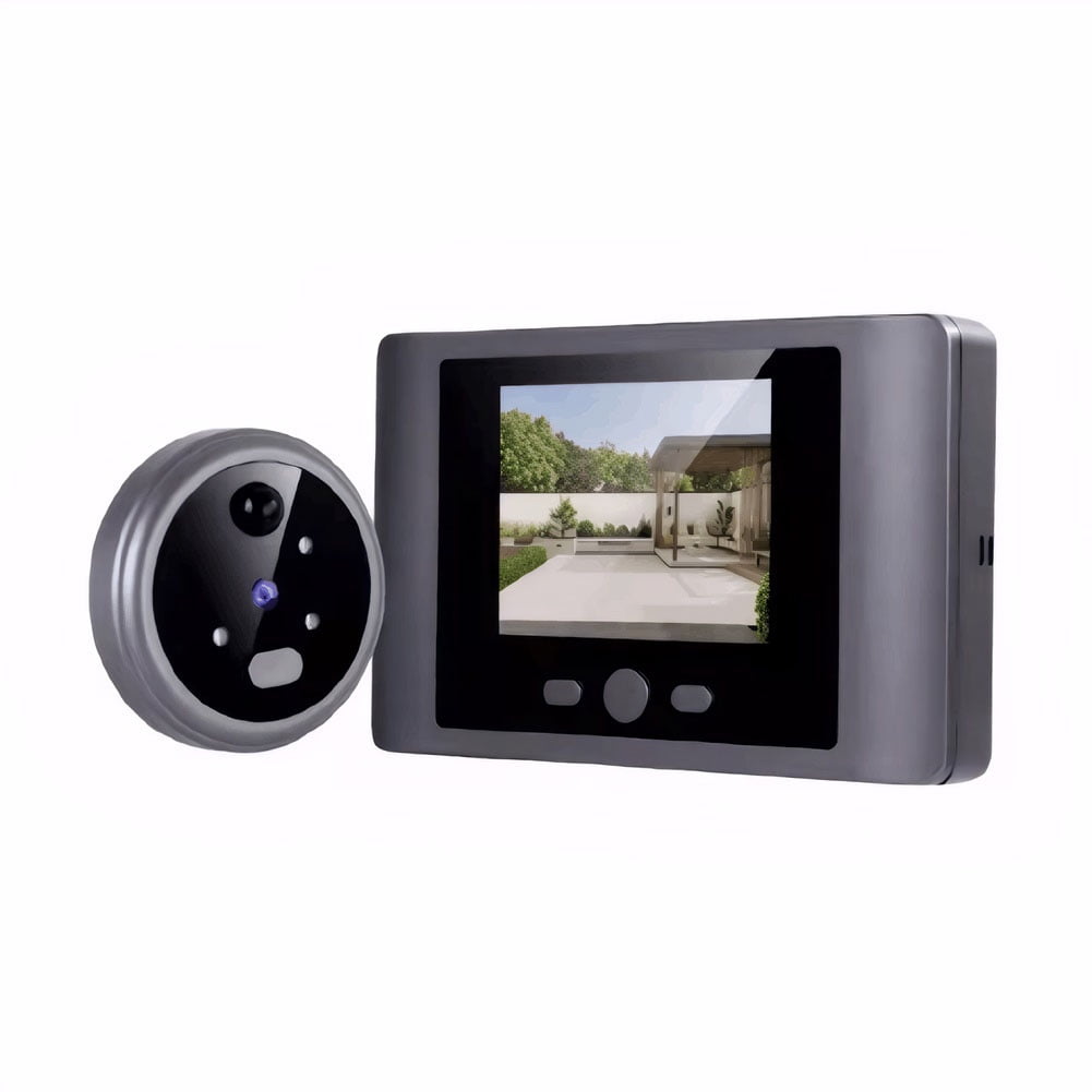 Wgeygst Wireless Peephole Video Doorbells Pir Motion Detector Door ...