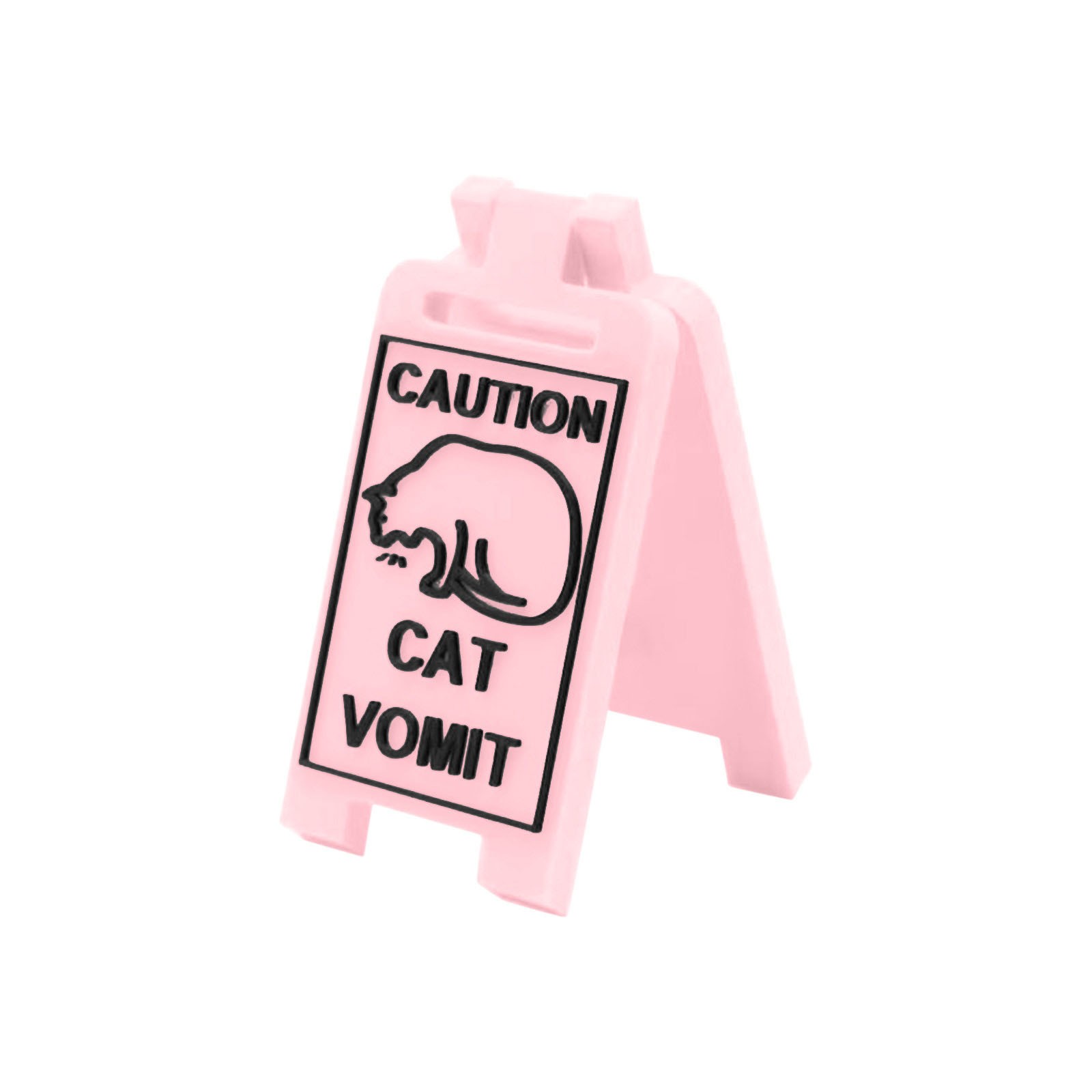 Wgmhea Cat Vomit Sign Dog Vomit Sign Vomit Sign for Pet Family 3D ...