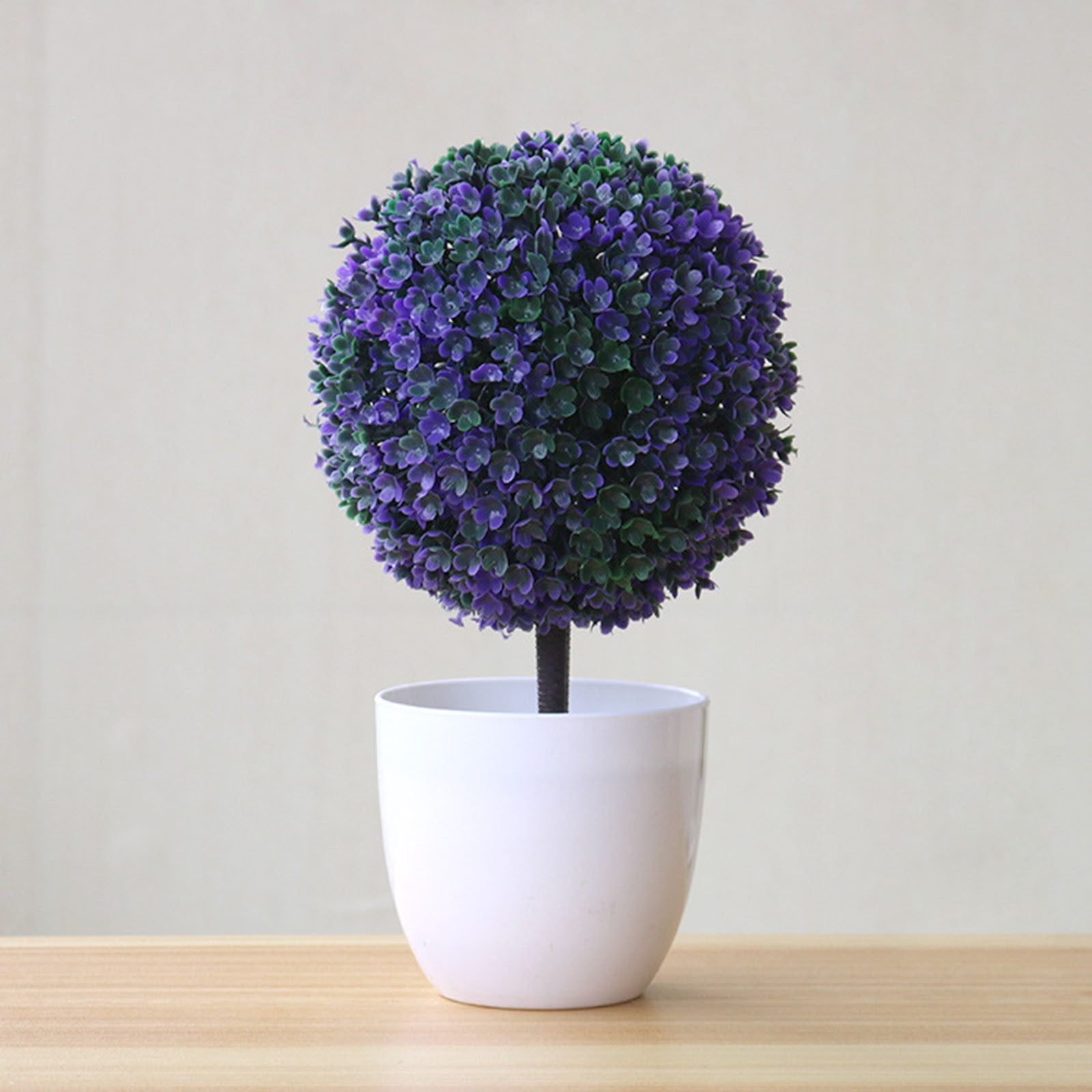 Wgmhea Garden Gifts Artificial Ball Shaped Tree Fake Fresh Green Grass ...