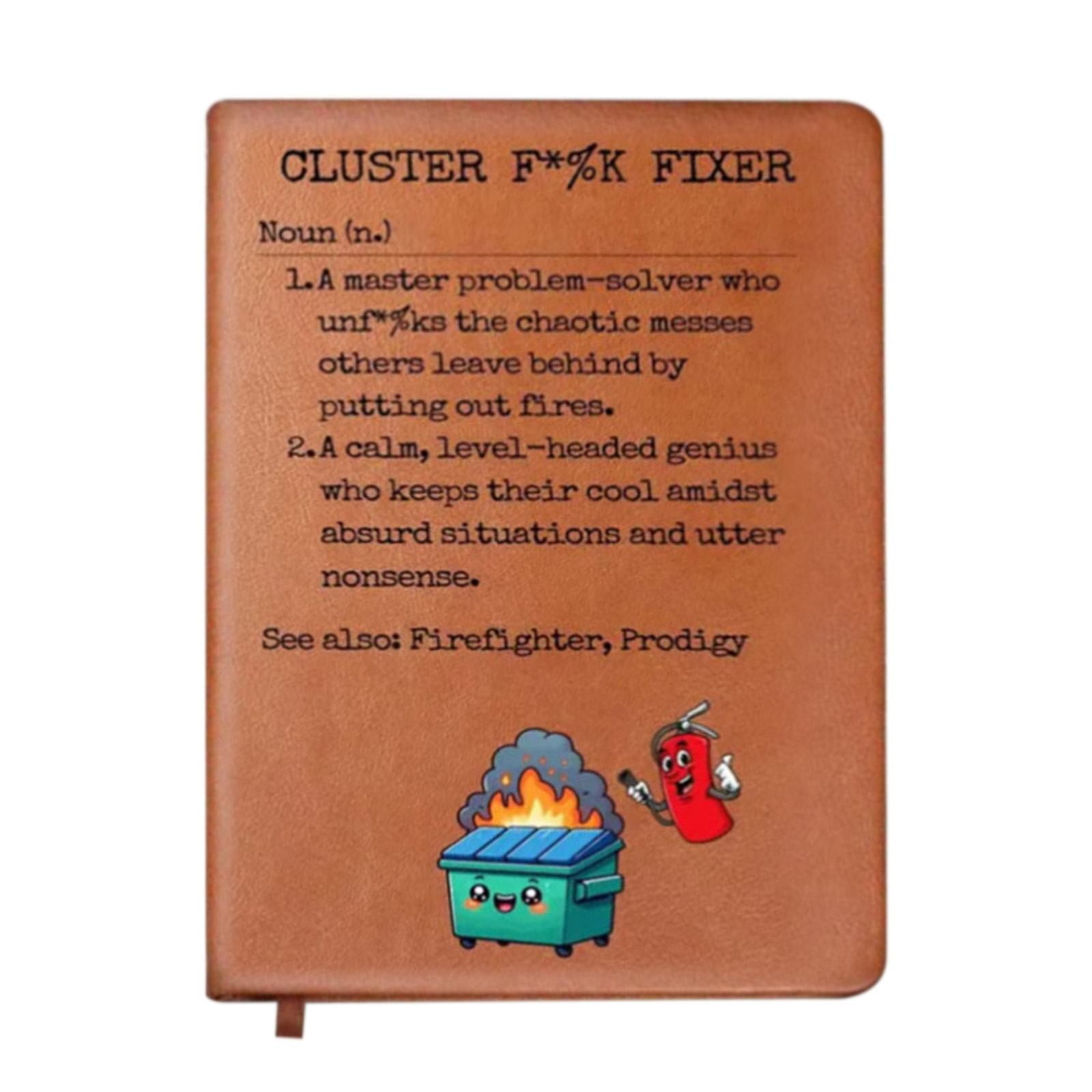 Wgmhea Interesting Trash Fire Notebook Work Meeting Notes Notebook ...