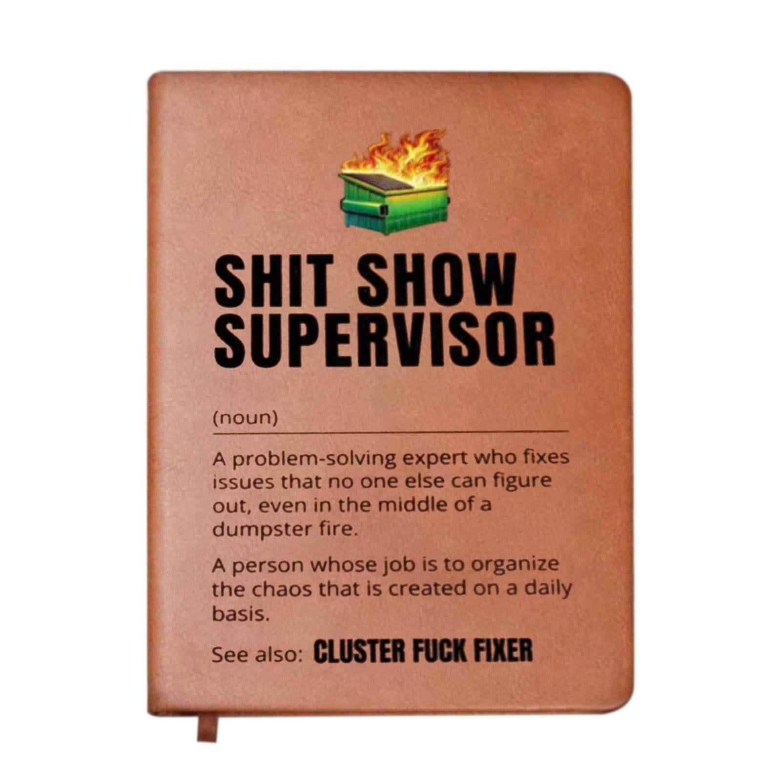 Wgmhea Interesting Trash Fire Notebook Work Meeting Notes Notebook ...