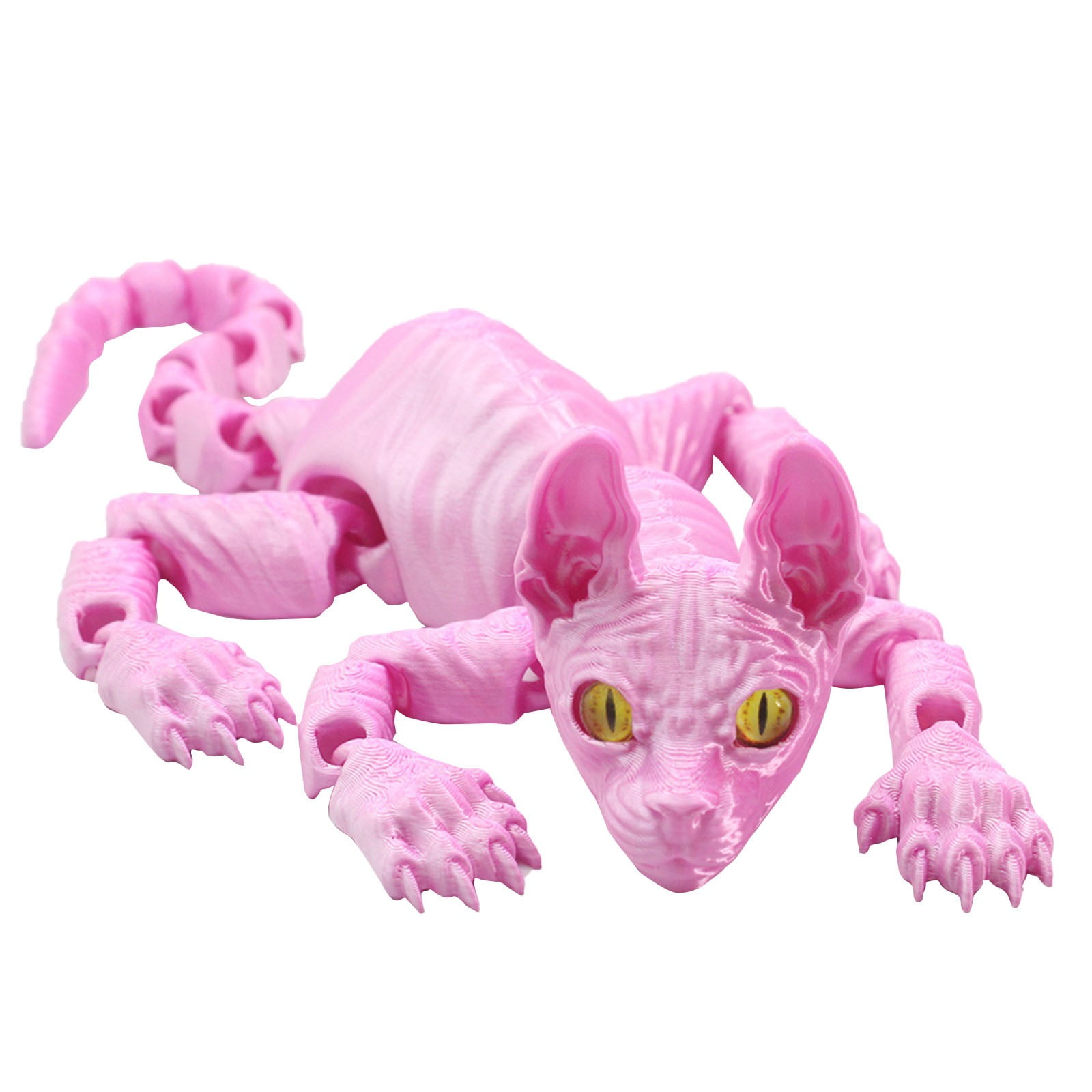 Wgmhea Room Decor for Teen Girls 3D Printed Sphynx Cat Figurine ...