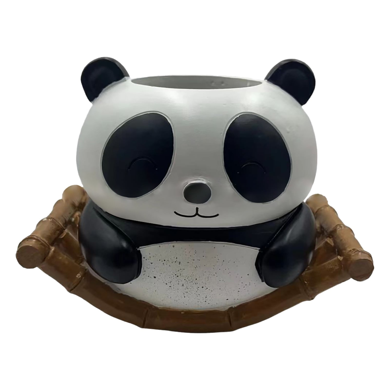 Wgmhea Spring Decor Panda Bear Succulent Planter, Cute Animal Ceramic ...