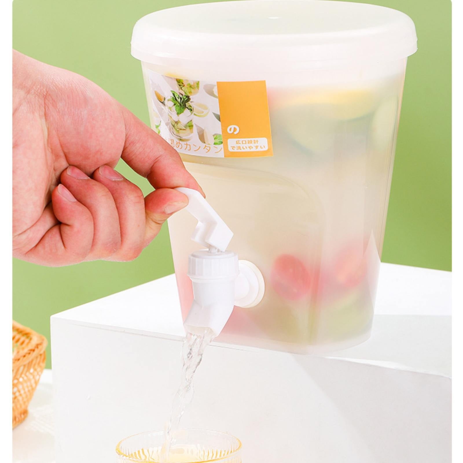 Wgmhea Storage Containers Storage Container 3.5L Refrigerator Water ...