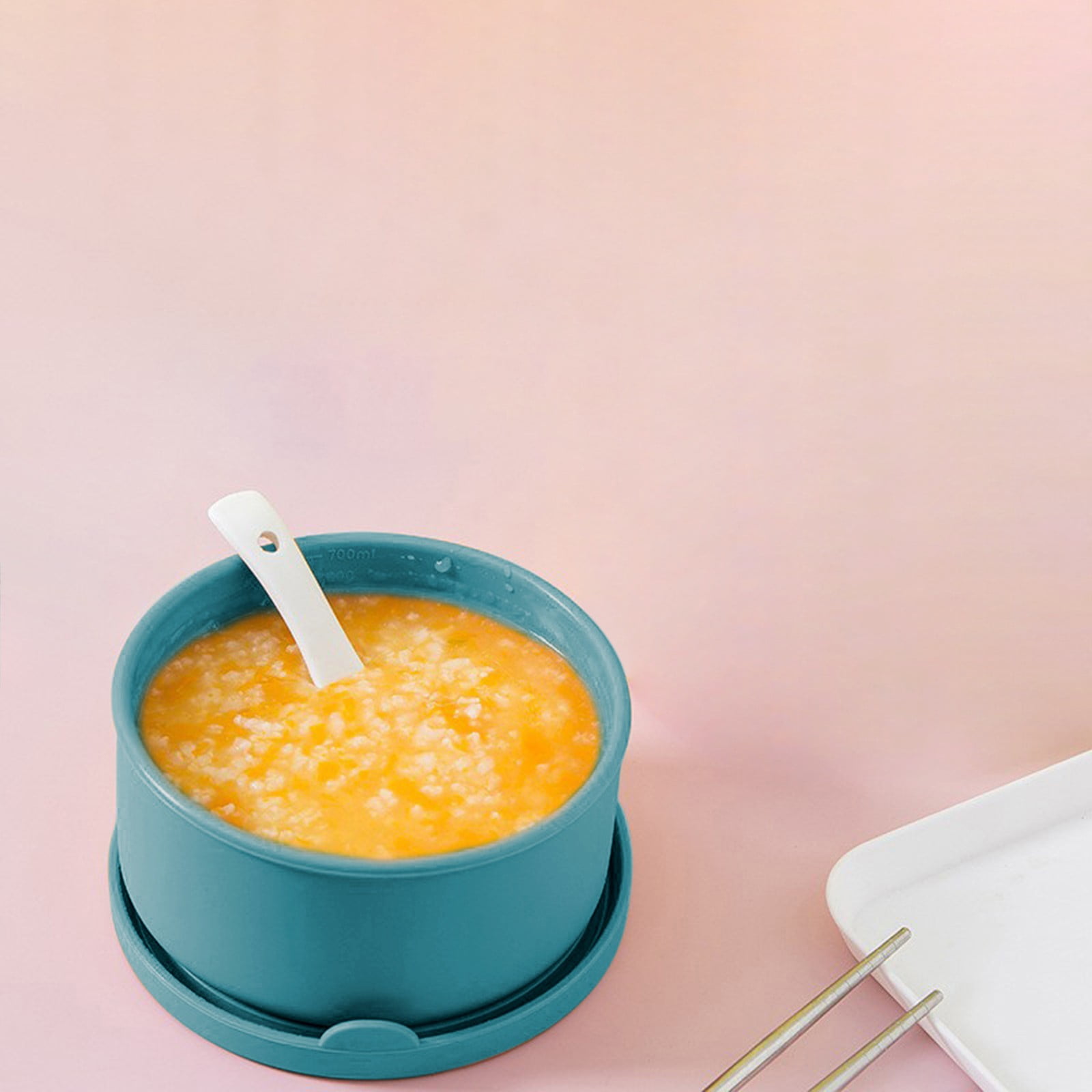 Wgmhea Storage Rack Food Storage Leak Proof Heat Silicone Lunch Box ...