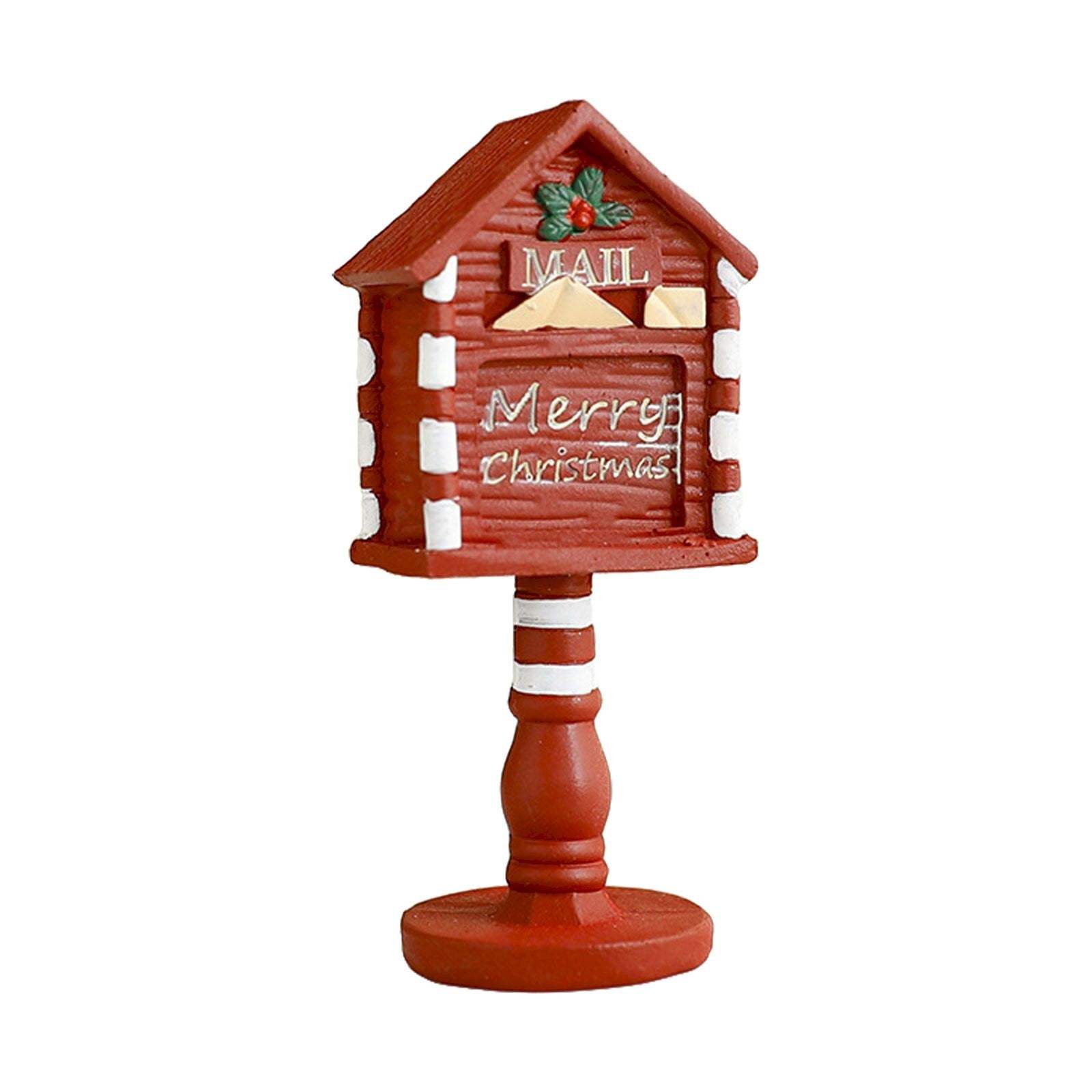 Wgmhea Yard Decorations Outdoor Small Christmas Tree Mailbox, Letter ...