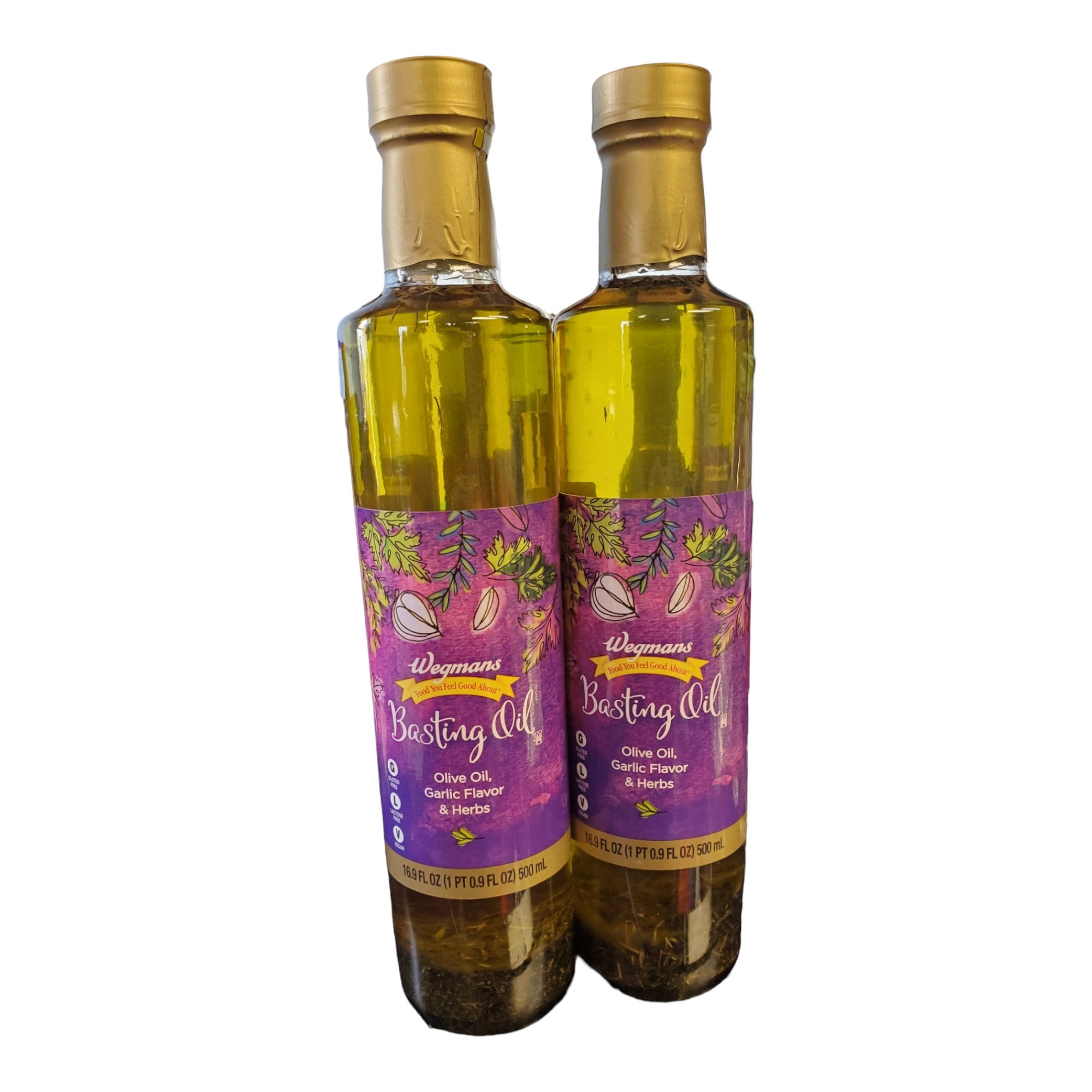 Wgmns Basting Oil, with Garlic & Herbs, 16 Fl. Oz. Pack of 2 16 oz ...