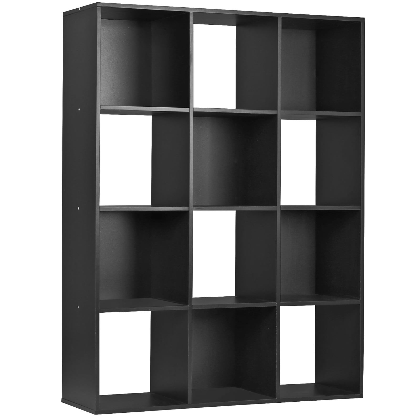 WgoodW 12-Cube Storage Organizer - Open Shelf Bookcase with Removable ...