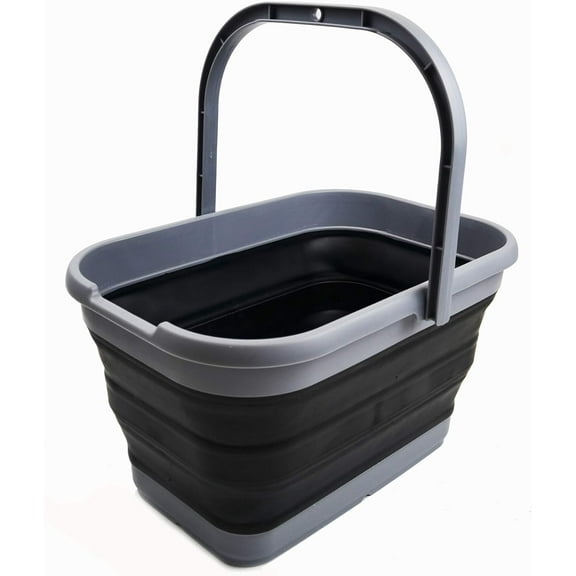 Argee 5 Gallon Black Bucket, 10-Pack, Heavy-Duty, Versatile Storage ...