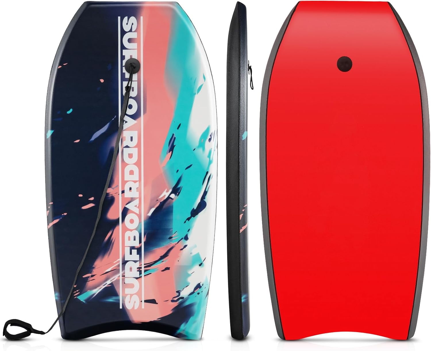 WgoodW Boogie Boards for Beach, 33'' Lightweight Body Board with EPS ...