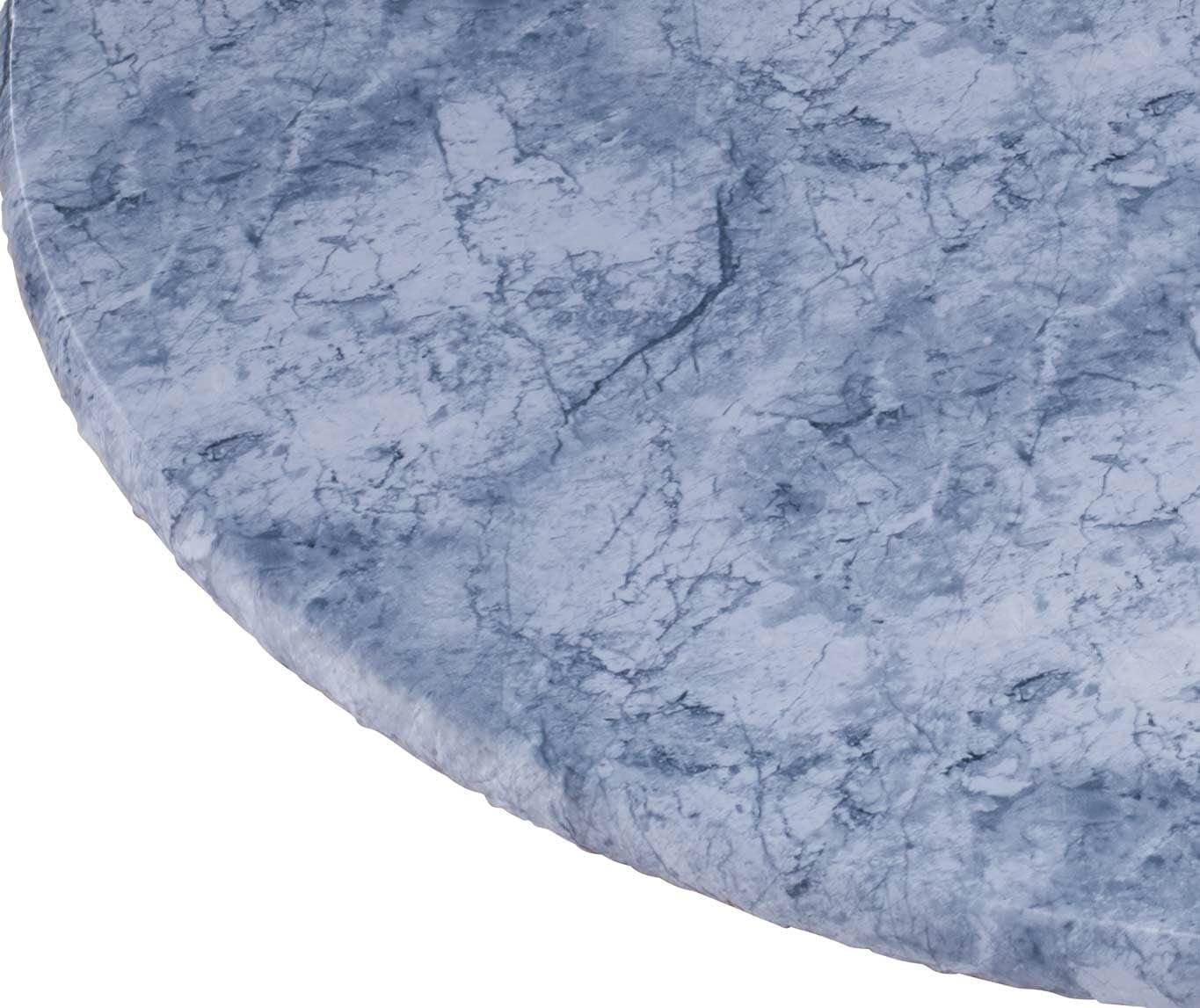 WgoodW Marbled Vinyl Elasticized Table Cover 42" x 68" Oval/Oblong ...