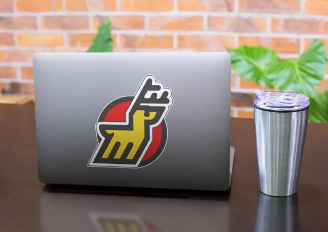 Wha Retro Style Michigan Stags Sticker Indoor - Outdoor New Phone Decal ...