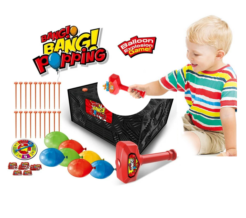 Whack A Balloon Game - Blast Box Balloon Popping Board Game for Kids ...