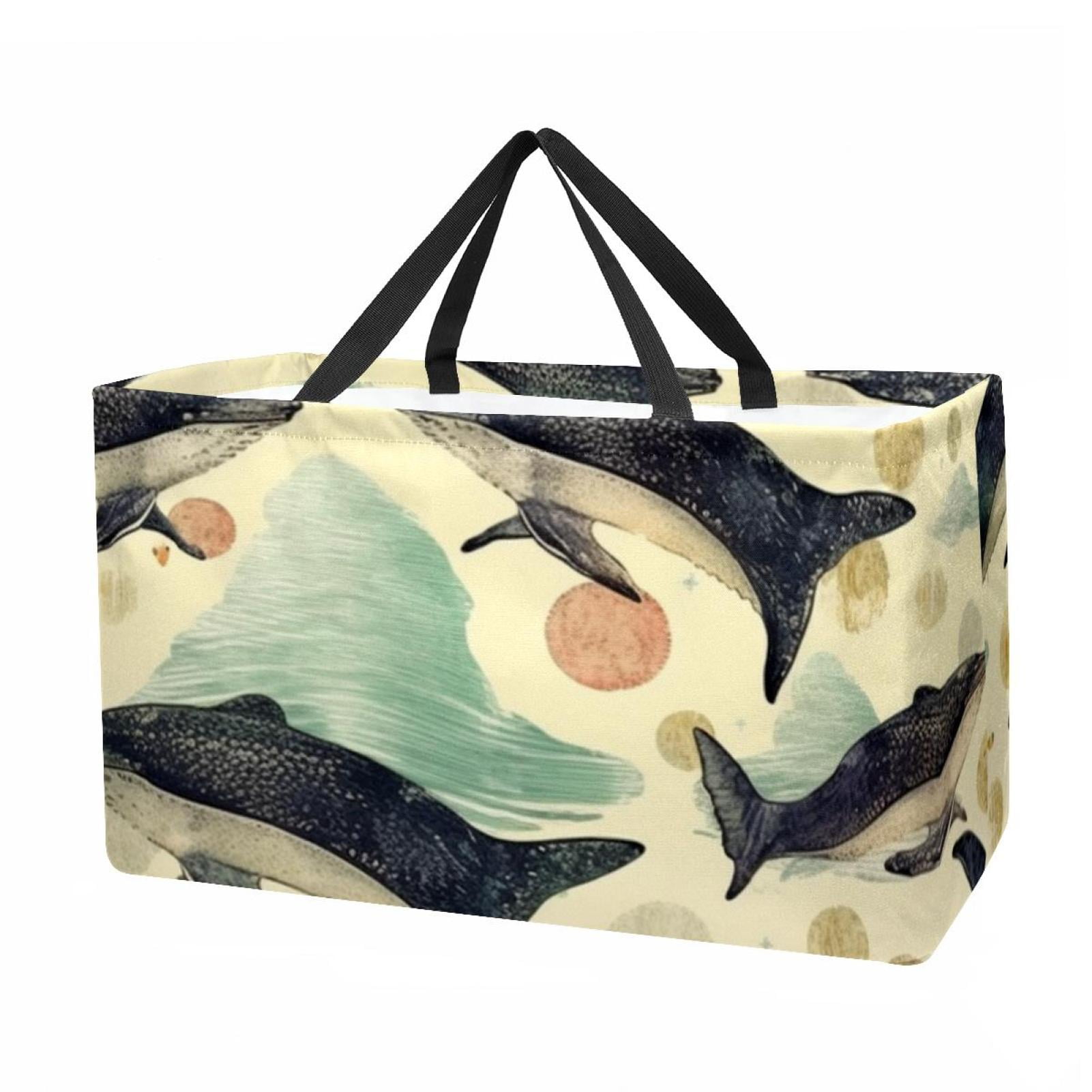 Whale Collapsible Oxford Cloth Storage Bin: Reusable, Foldable, and ...