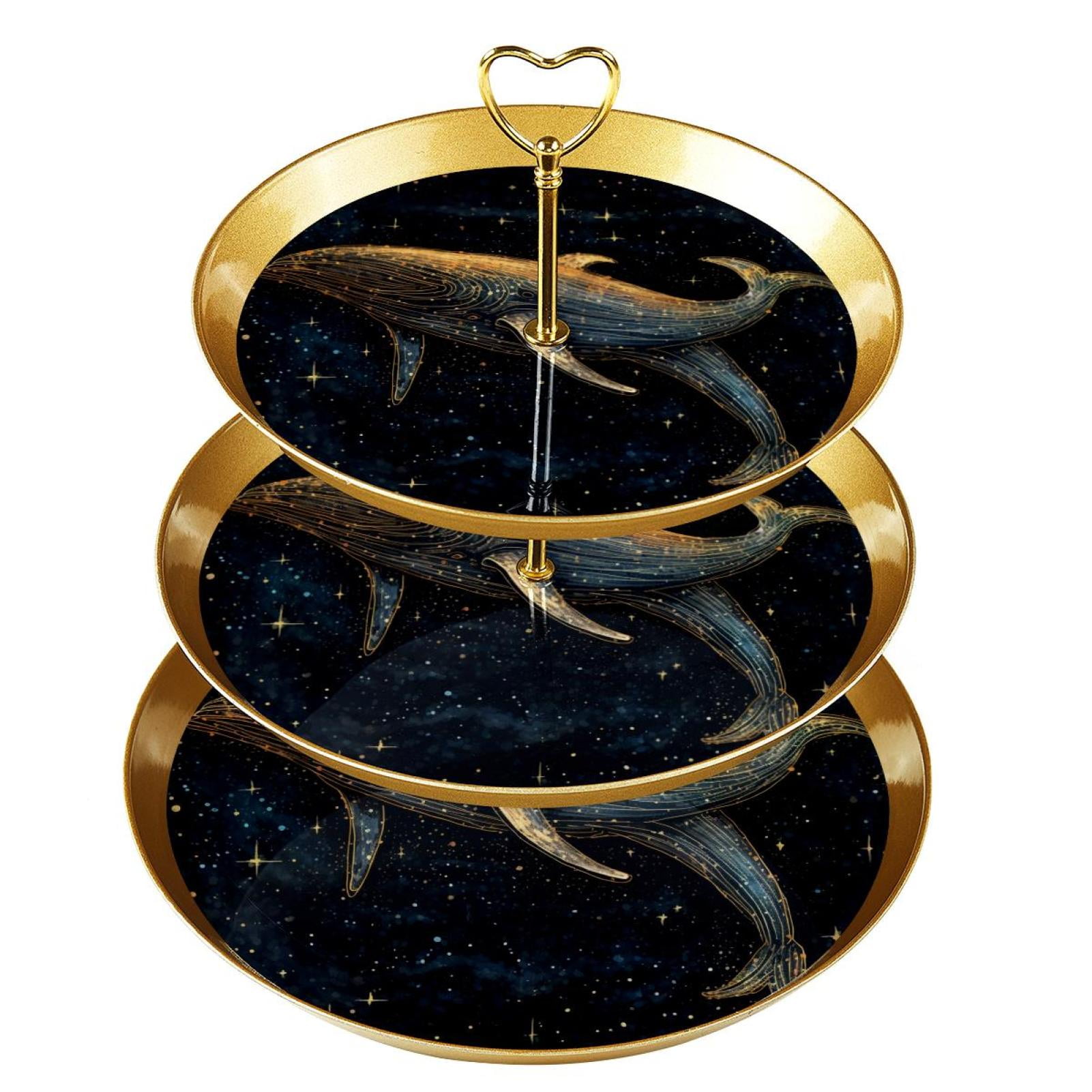 Whale Display Stand for Dessert Table with Plastic Discs and Iron ...