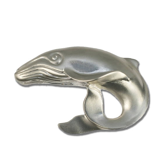 Whale Drawer Pulls and Knobs- Whale Handle, Nautical Pull, Coastal ...