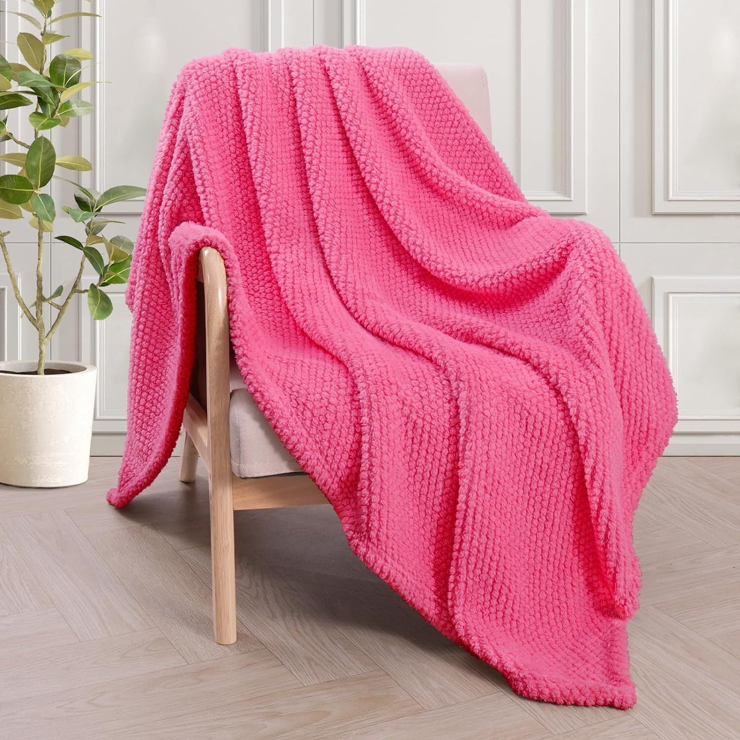 Whale Flotilla Fuzzy Fleece Throw Blanket for Couch, Fluffy Warm Soft ...