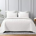 Whale Flotilla Lightweight Solid King Quilt Set Microfiber Bedspread